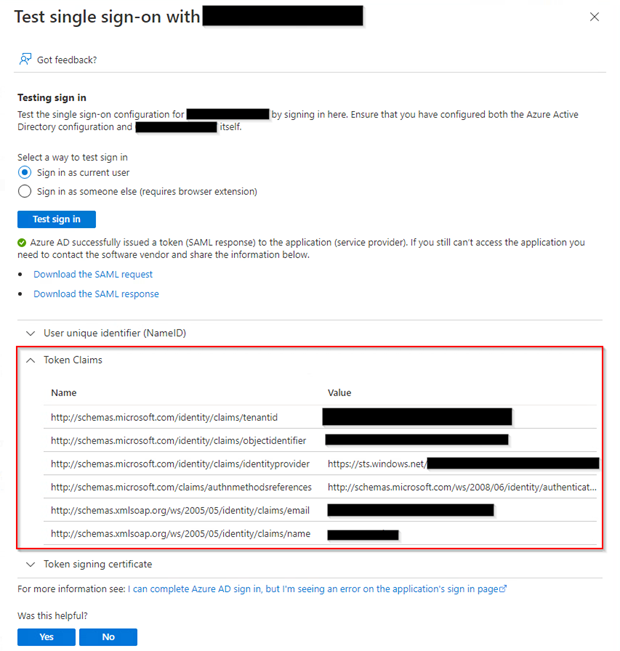 Single Sign On - Onboarding for Microsoft Entra ID (formerly Azure AD ...